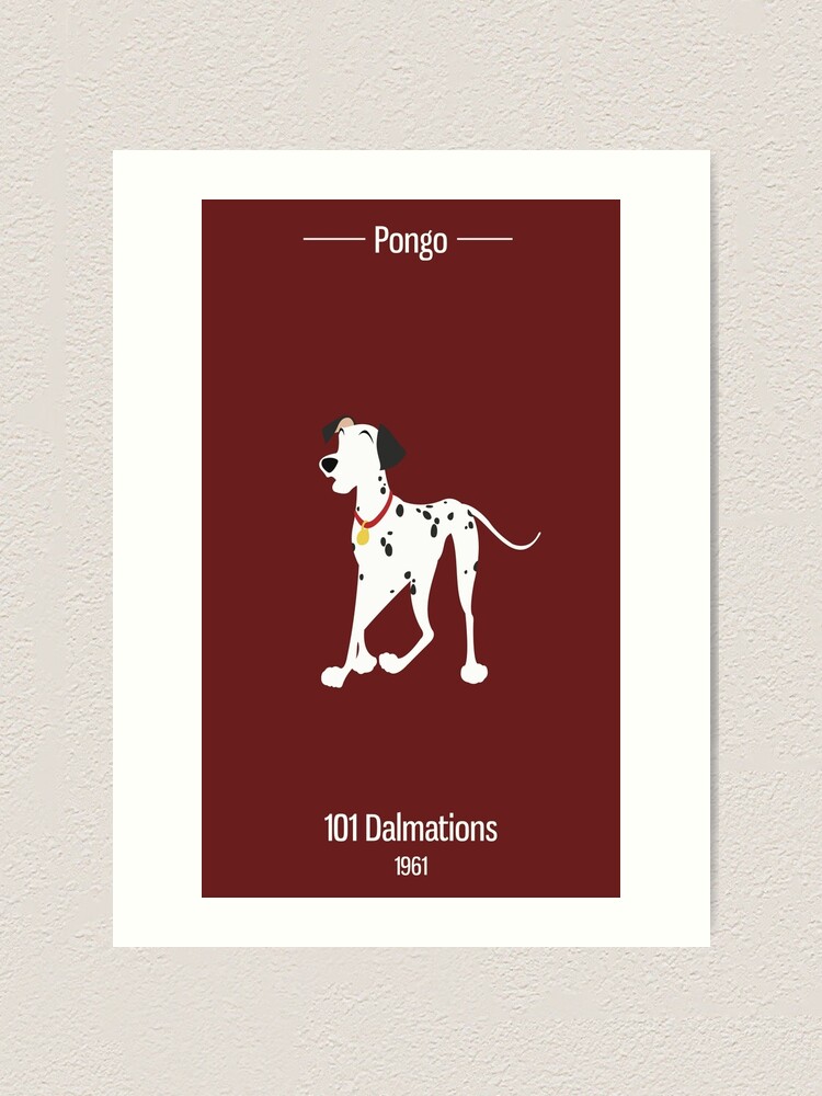 "Pongo Illustration" Art Print by realGabe | Redbubble