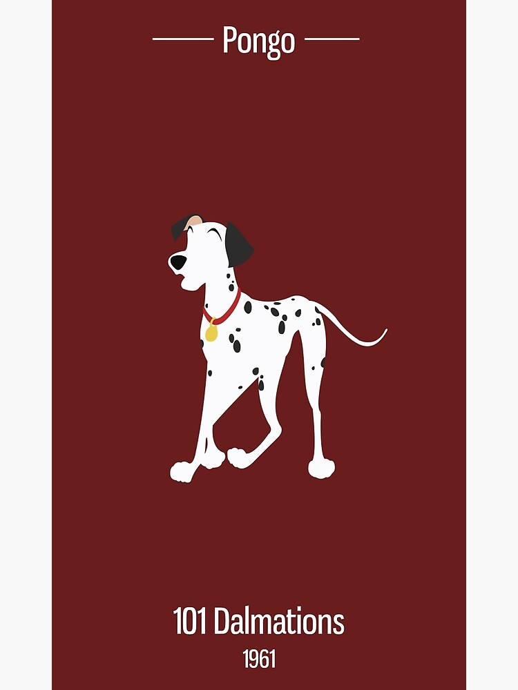 "Pongo Illustration" Art Print by realGabe | Redbubble