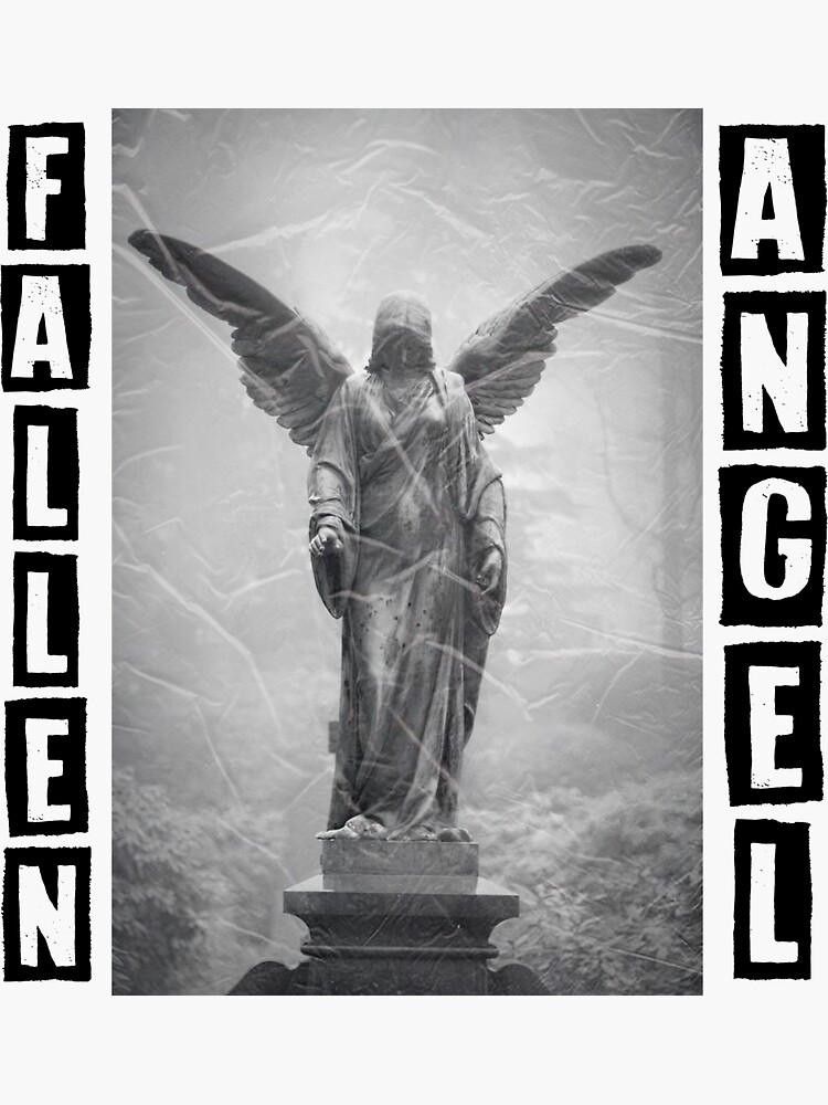 "Fallen Angel" Sticker by antax | Redbubble