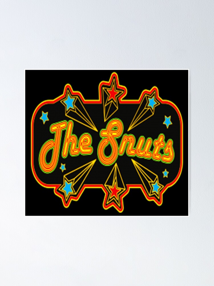"The band the snuts logos favorite is the best" Poster for Sale by ...