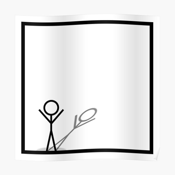 Stickman Posters | Redbubble
