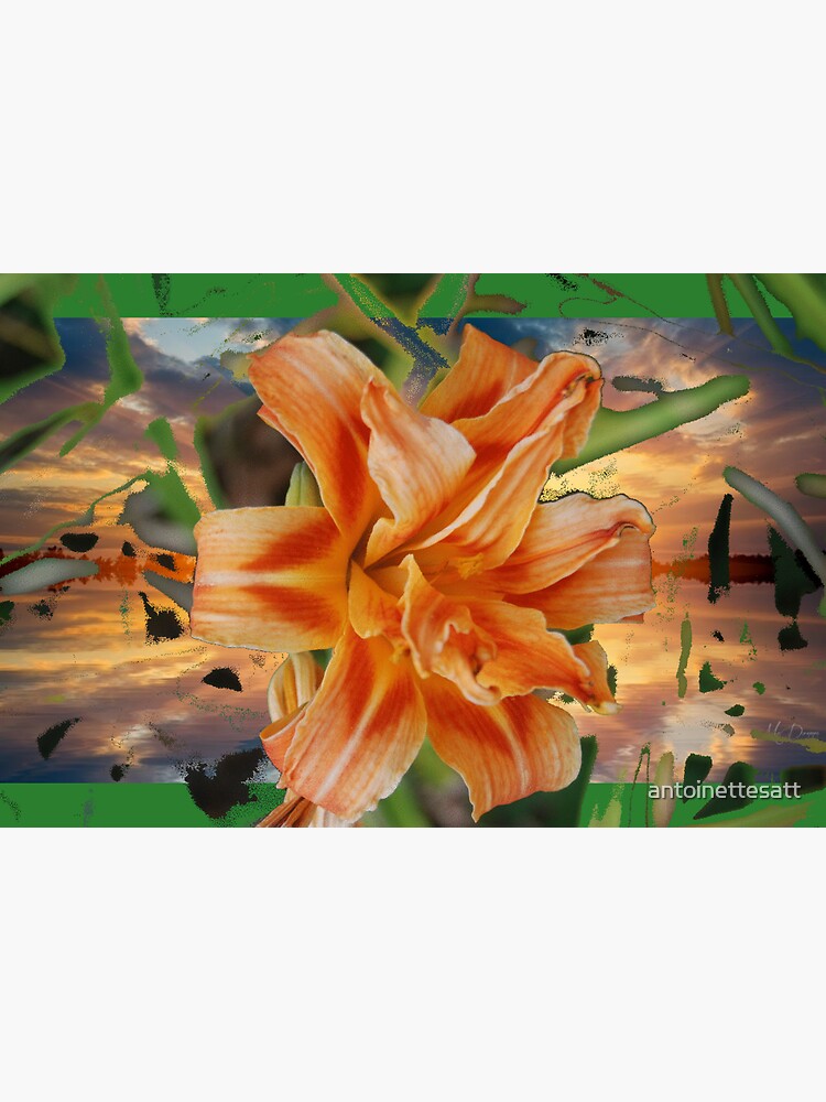 "Flower collage" Sticker for Sale by antoinettesatt | Redbubble