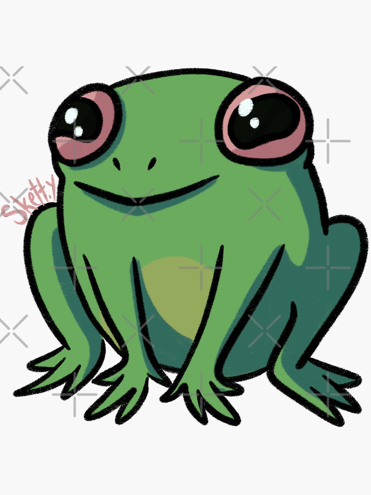 "Ferg the Frog" Sticker for Sale by jastinamor | Redbubble