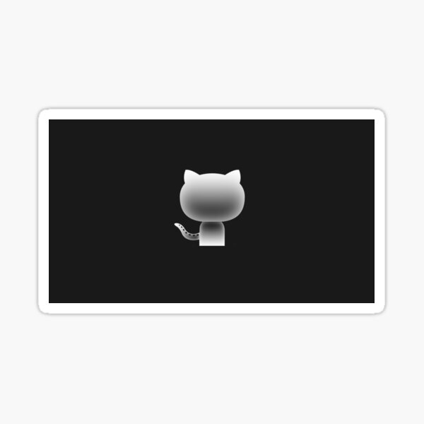 "3D GitHub Logo Landscape Wallpaper" Sticker for Sale by Mahesh8Jaya ...