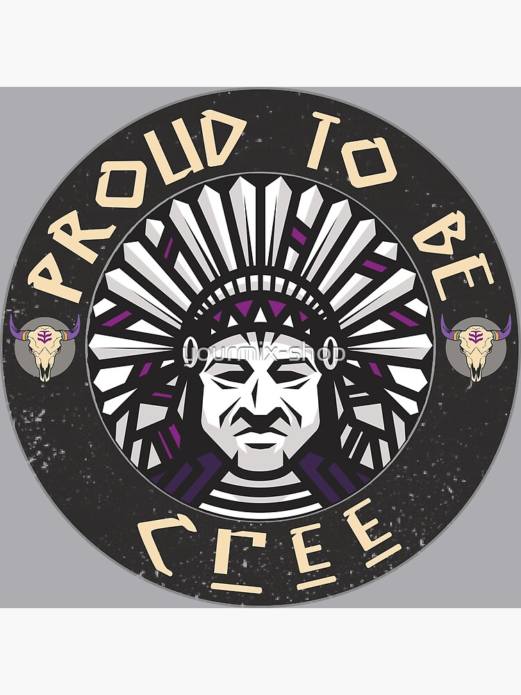 "Native American Tribes - Proud To Be Cree - Chief Headdress - Cree ...