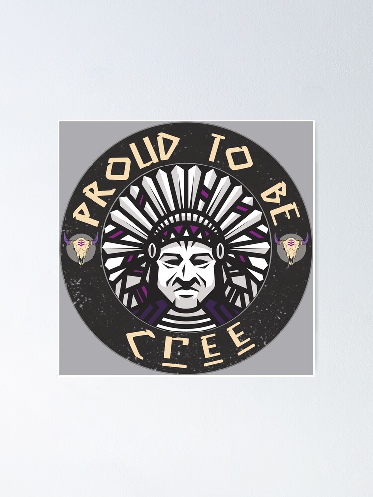 "Native American Tribes - Proud To Be Cree - Chief Headdress - Cree ...