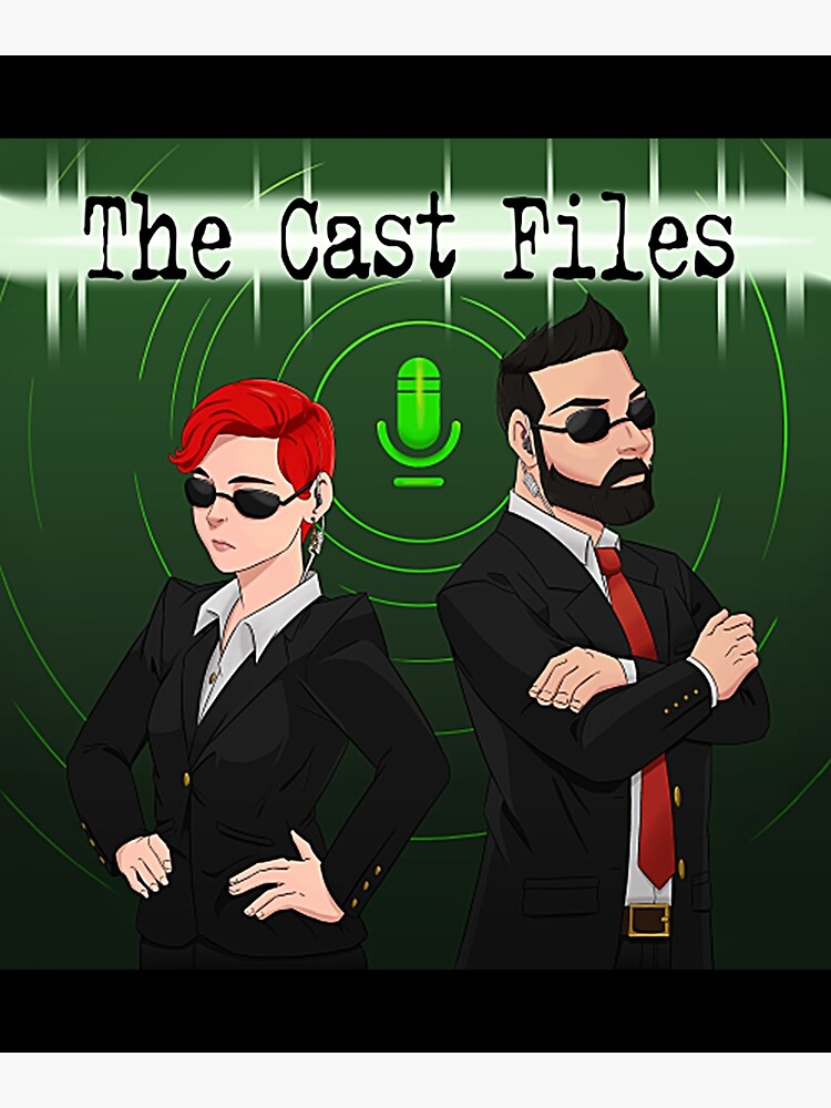 The Cast Files Logo Premium Matte Vertical Poster sold by Aryn | SKU ...