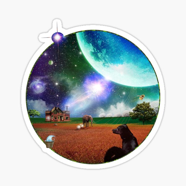 "A Most Unusual Evening" Sticker for Sale by petergross | Redbubble