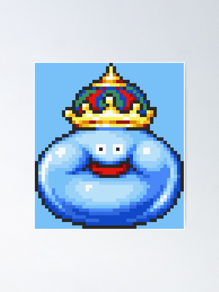 "King Slime Sprite" Poster for Sale by SpriteGuy95 | Redbubble