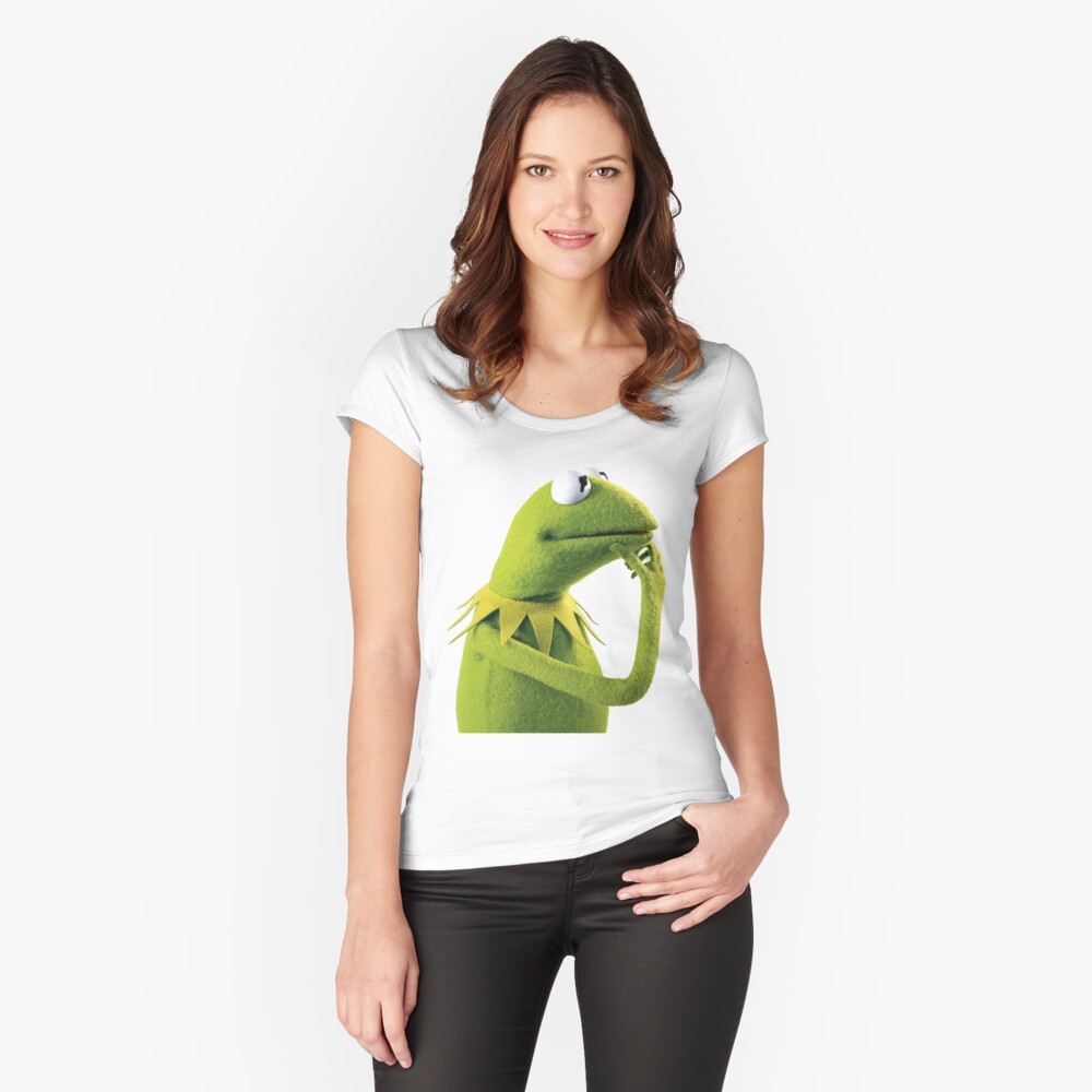 "Kermit Contemplating, an aesthetic" Sticker for Sale by Brenda ...
