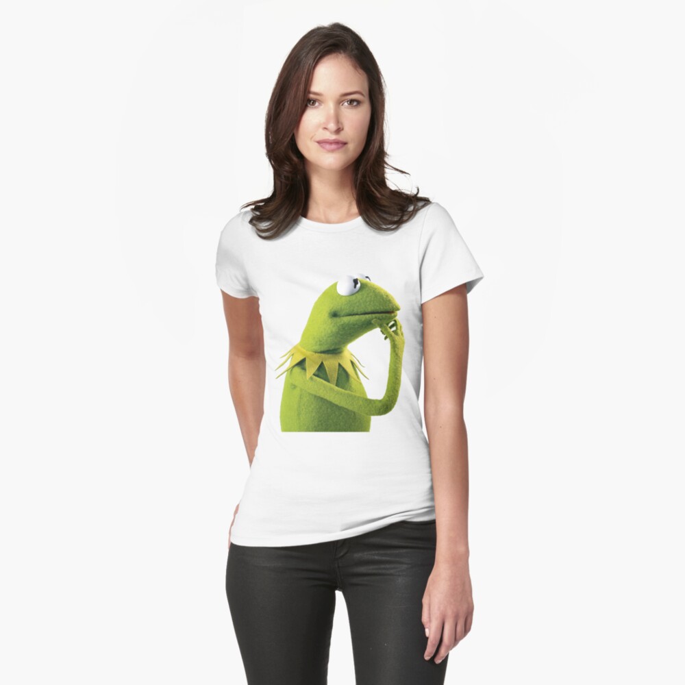 "Kermit Contemplating, an aesthetic" Sticker for Sale by Brenda ...