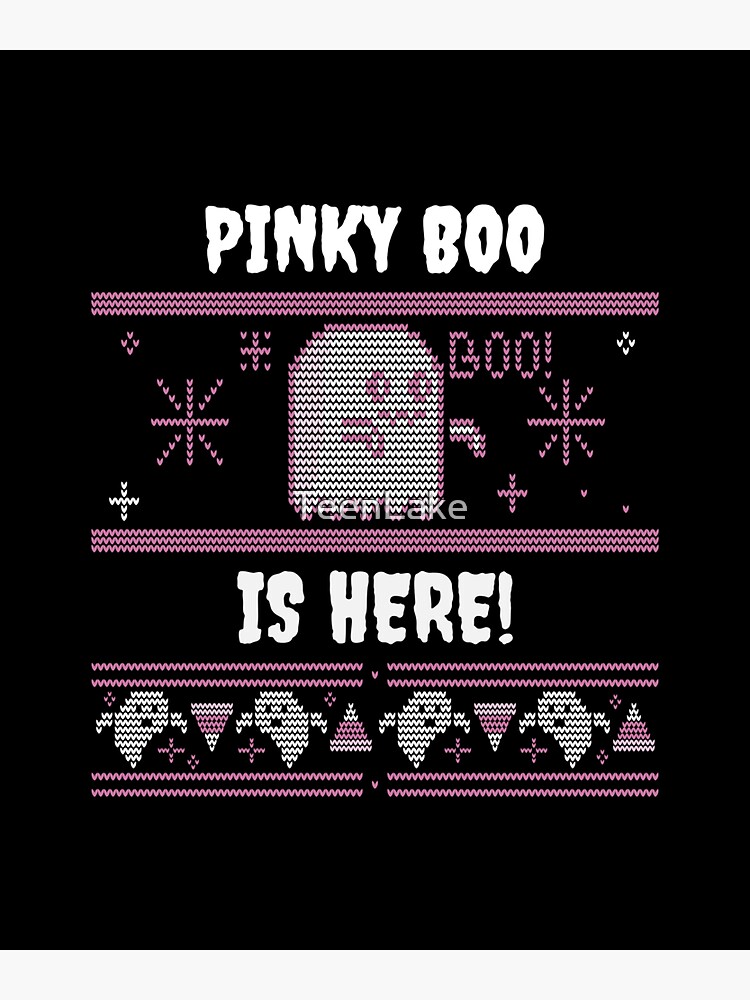 " PINKY BOO IS HERE! new trending cute pink little ghost pattern with ...