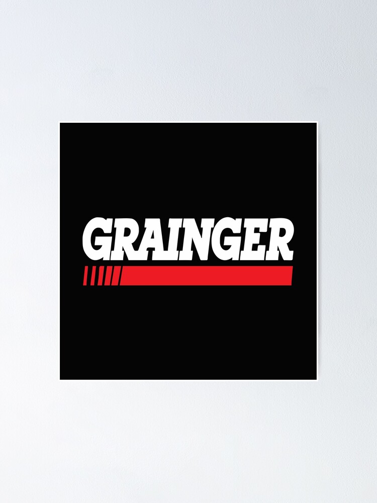 "SALE - Grainger Logo" Poster by AshtonMonran | Redbubble