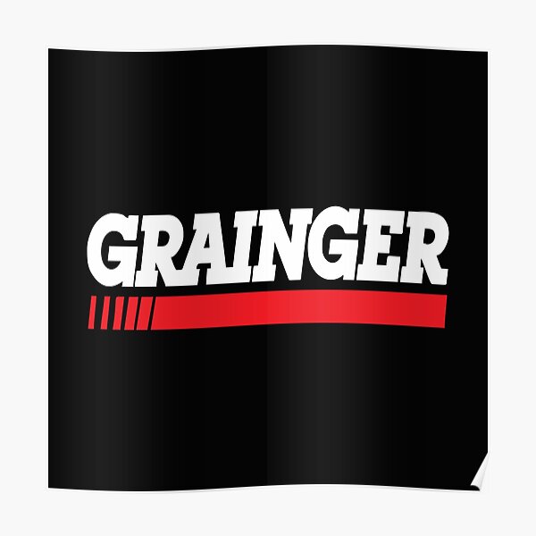 "SALE - Grainger Logo" Poster by AshtonMonran | Redbubble