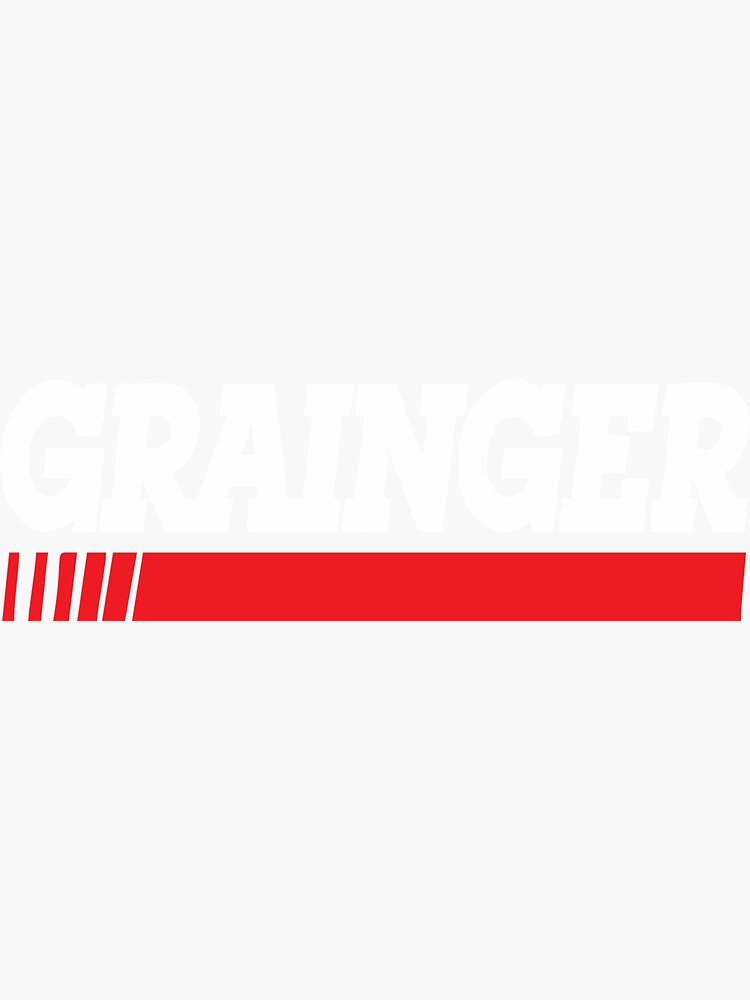 "SALE - Grainger Logo" Sticker for Sale by AshtonMonran | Redbubble