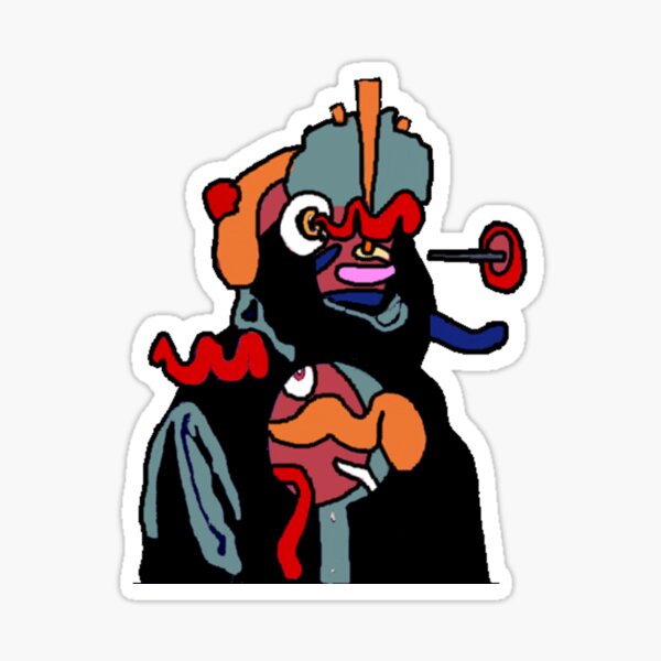 "Quadeca artwork" Sticker for Sale by StomBeeArt | Redbubble