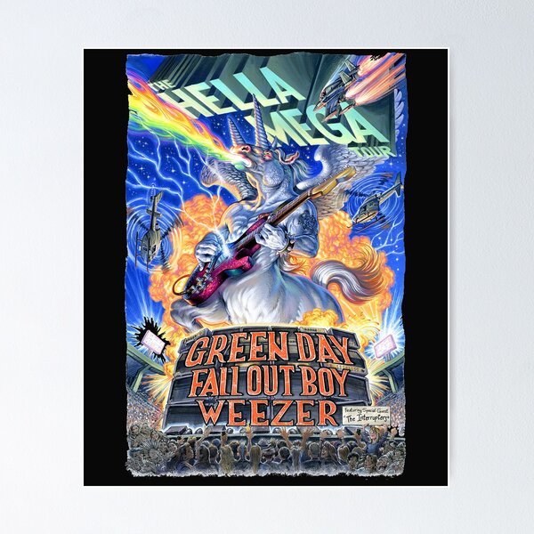 "hella mega tour shirt 2021" Poster for Sale by Luka-Melody | Redbubble