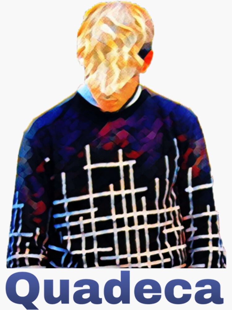 "quadeca Essential" Sticker for Sale by StomBeeArt | Redbubble