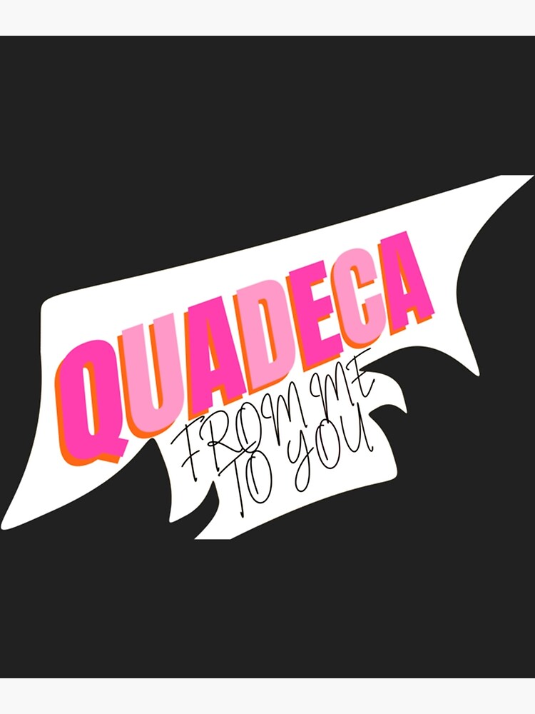 "quadeca for me to you Active" Poster by StomBeeArt | Redbubble
