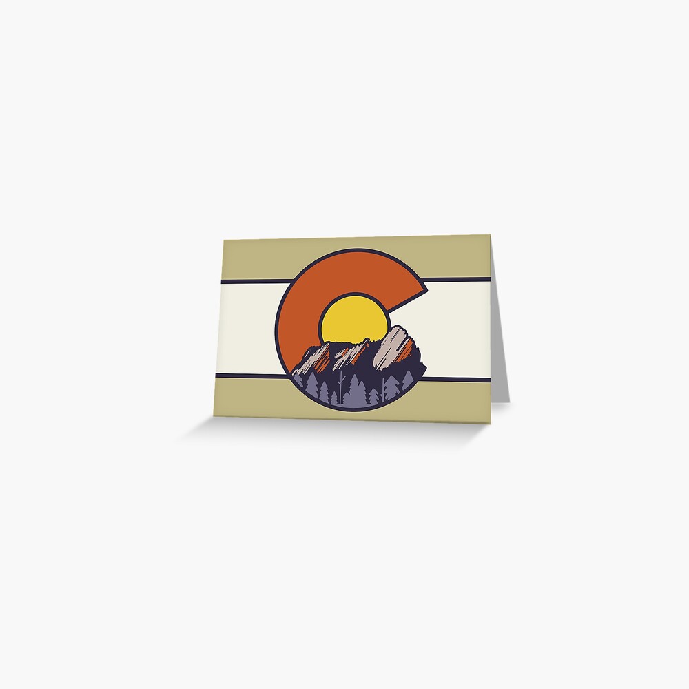 "Flatirons Boulder Colorado" Sticker for Sale by MorganGutshall | Redbubble