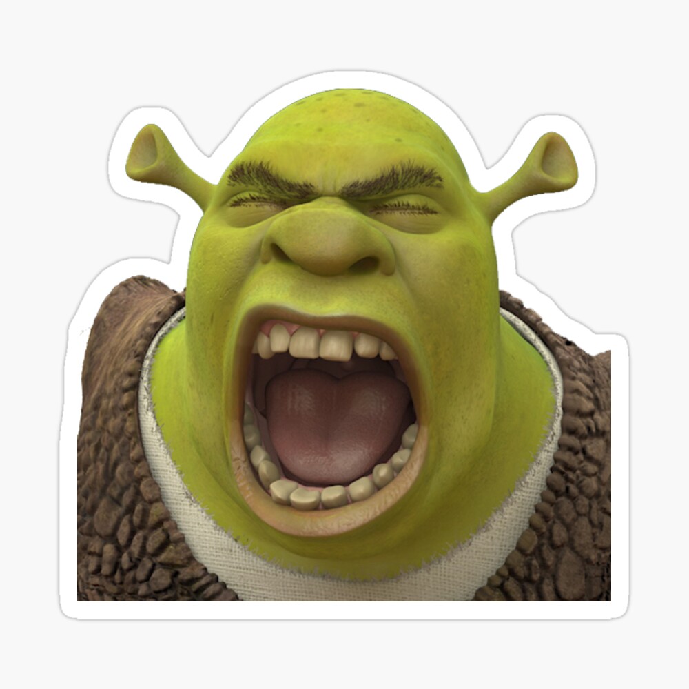 Shrek Angry