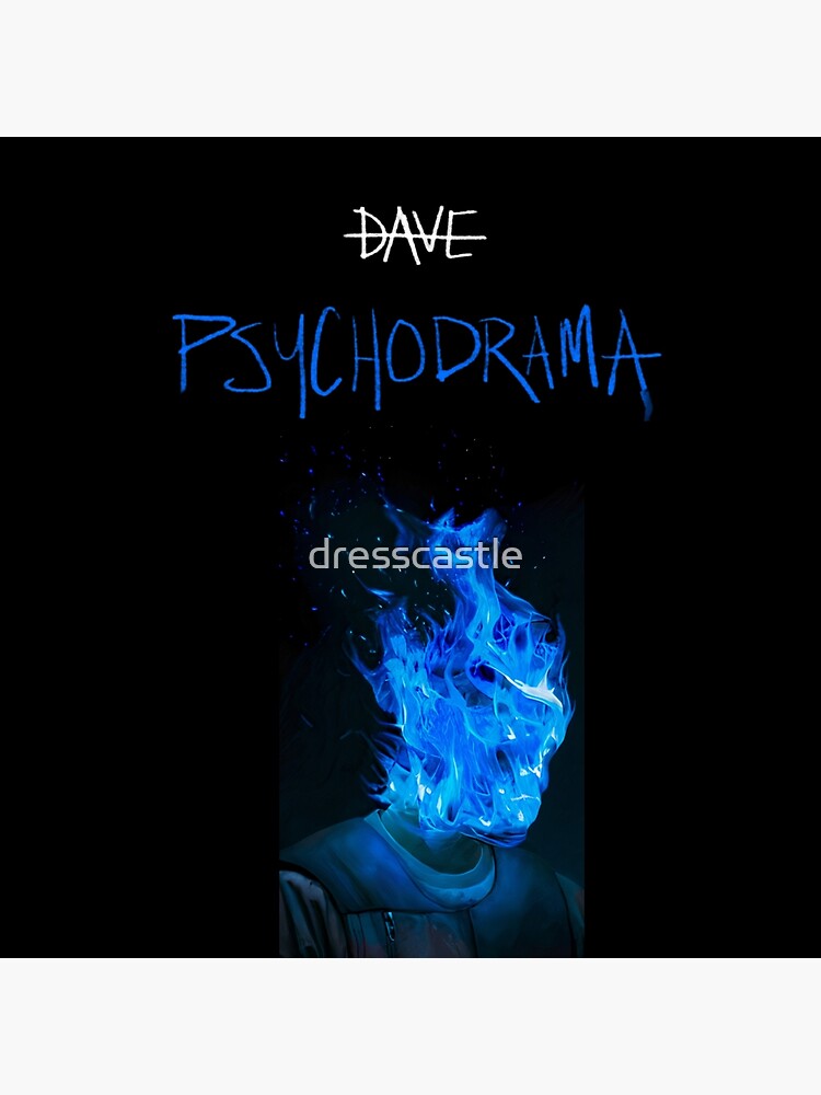 "Dave Psychodrama" Poster for Sale by dresscastle | Redbubble