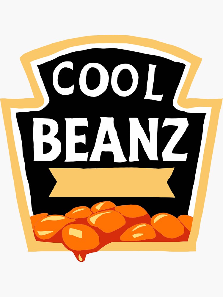 "Bean " Sticker for Sale by Ambzcool | Redbubble