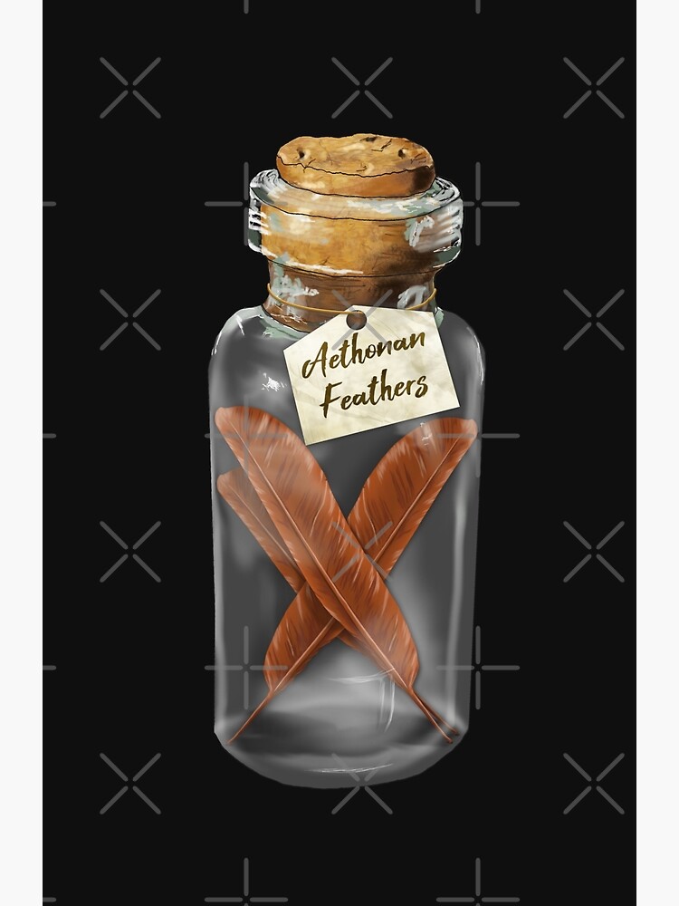 Lámina fotográfica «Plumas de caballo aladas: Aethonan * de origen ...