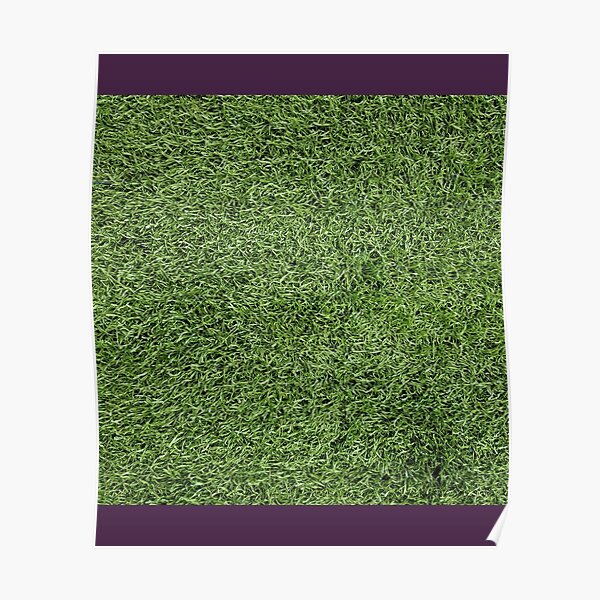 "Astroturf Lush Green Turf Grass Athletic Field" Poster by LimKreative ...