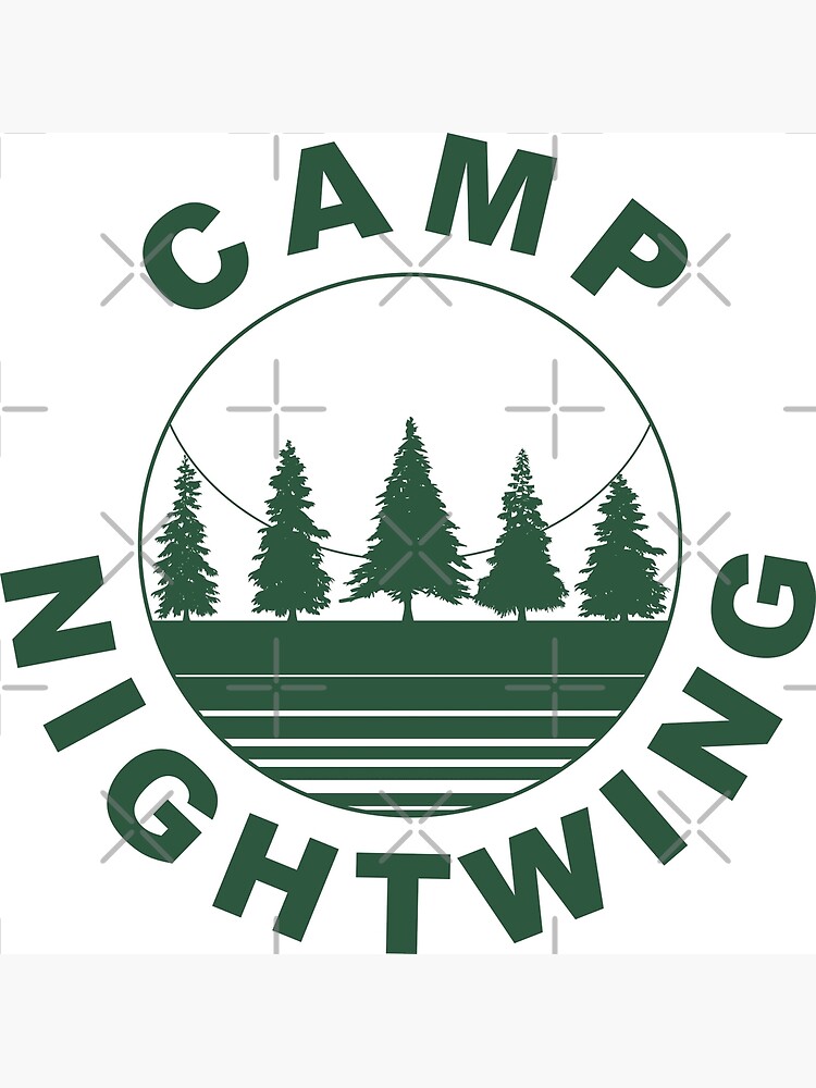 Póster «Logotipo de Fear Street 1978 Camp Nightwing» de GinaBirki ...