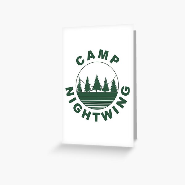 "Fear Street 1978 Camp Nightwing logo" Greeting Card for Sale by ...