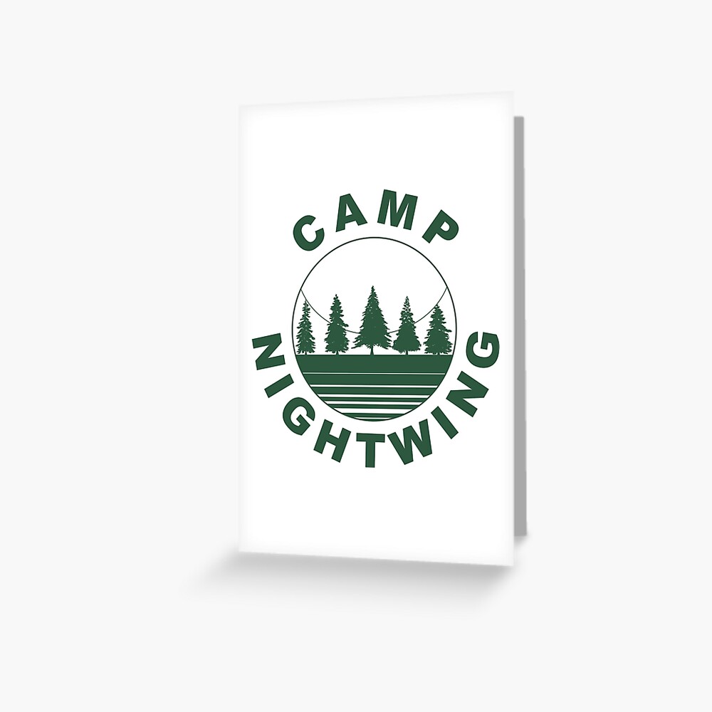 "Fear Street 1978 Camp Nightwing logo" Greeting Card for Sale by ...