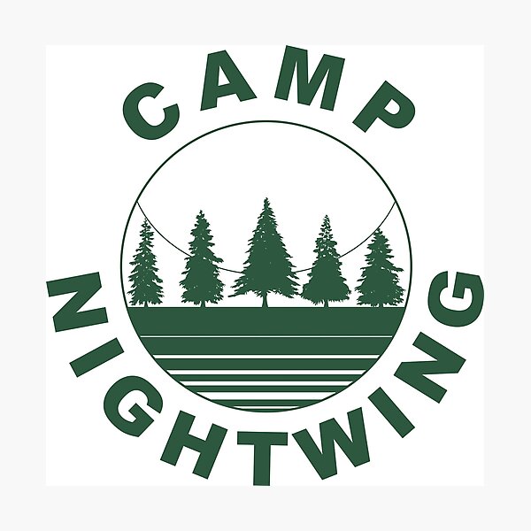 "Fear Street 1978 Camp Nightwing logo" Photographic Print for Sale by ...