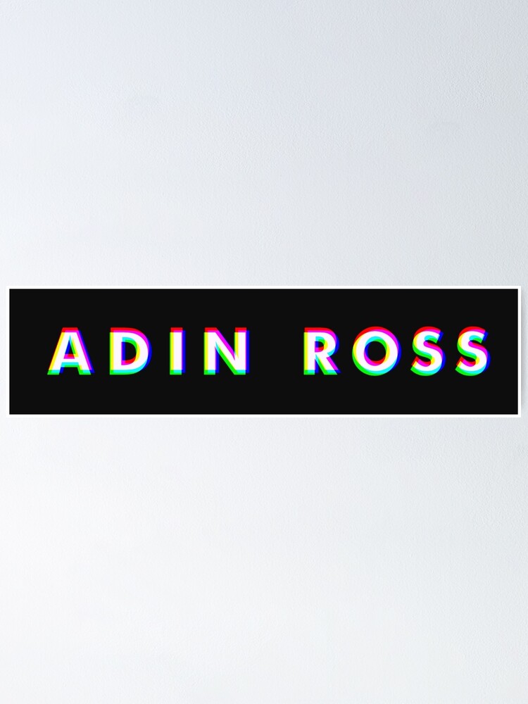 "Adin Ross rainbow" Poster for Sale by all-quotes | Redbubble