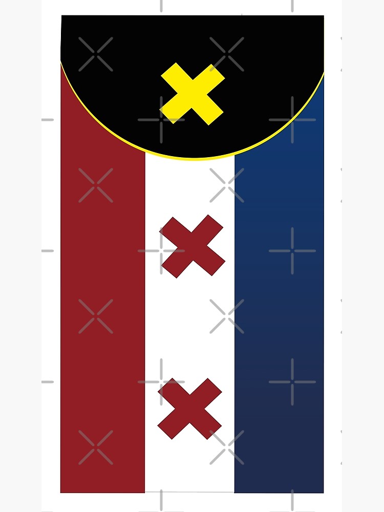 "DReam SMP L'manburg Flag,Vertical FLag MInecraft" Art Print by ...