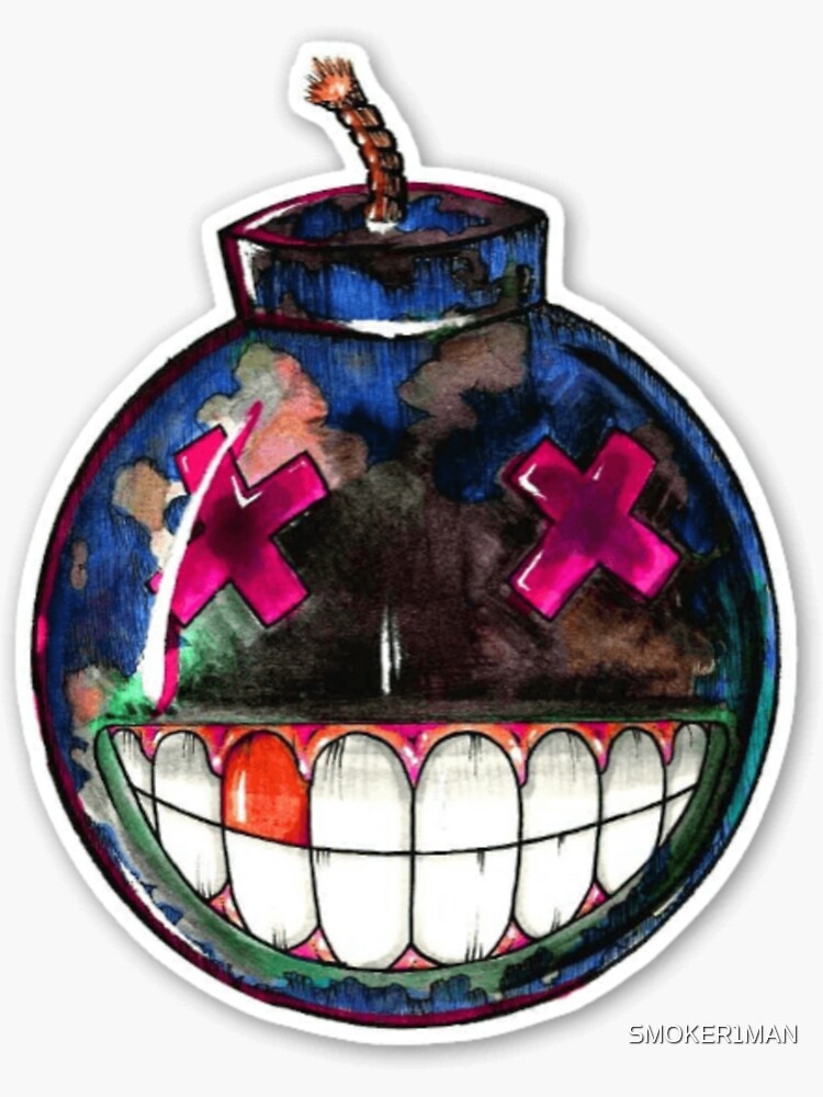 "Boom boomer new edition" Sticker for Sale by SMOKER1MAN | Redbubble