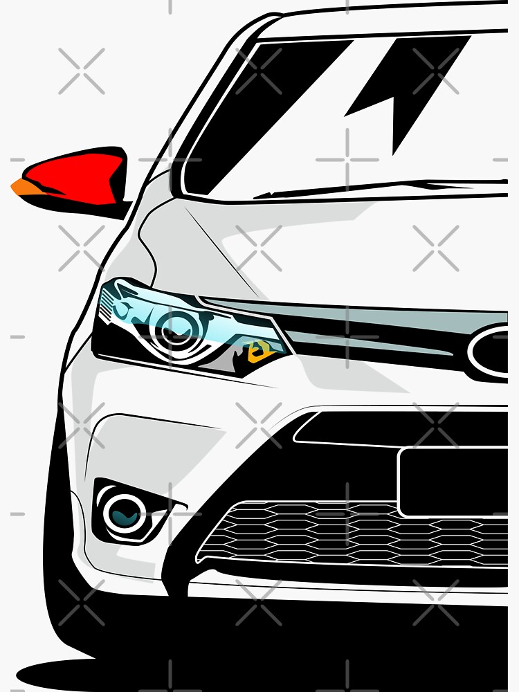 Sticker « Vios », par DarkPapper | Redbubble