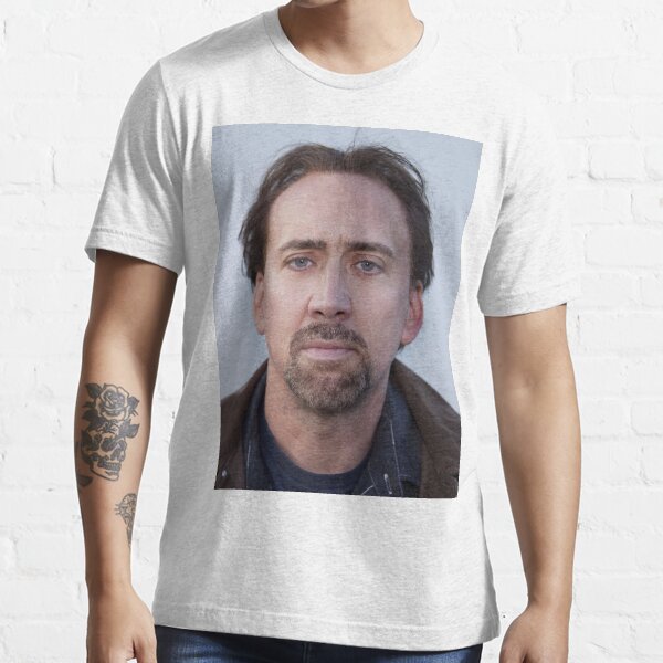 "Nicolas Cage" T-shirt for Sale by BigMacMagraw | Redbubble | nicolas ...