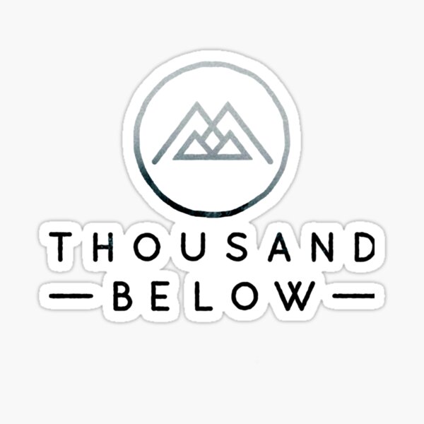 "Thousand Below T-shirt classique" Sticker by HajduMirella | Redbubble
