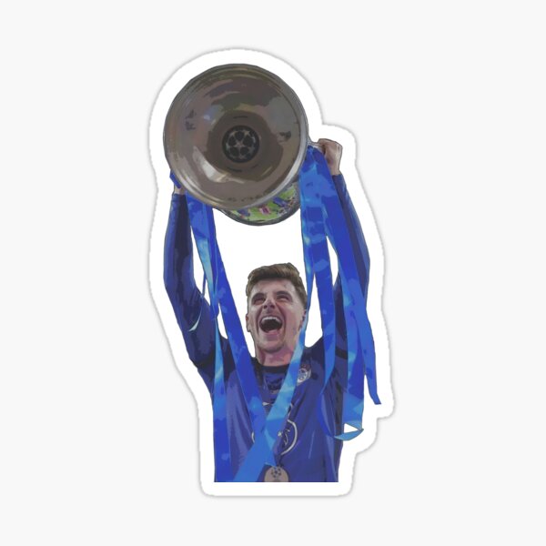 "mason mount trophy wallpaper art " Sticker for Sale by suwii | Redbubble