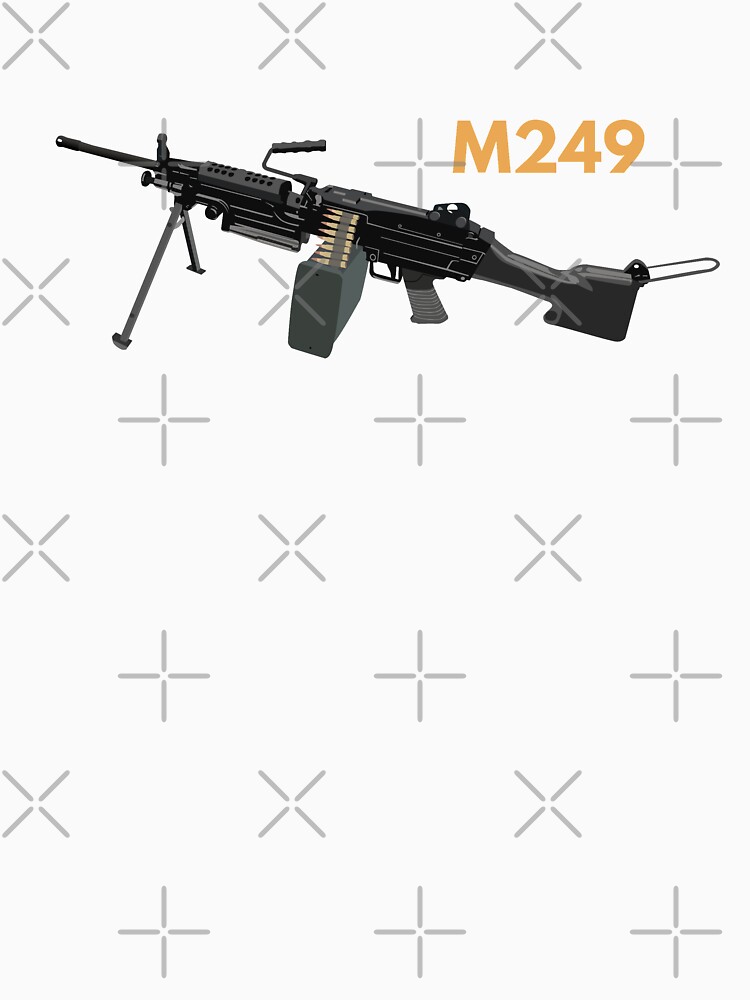 "American Light Machine Gun" T-shirt for Sale by NorseTech | Redbubble ...