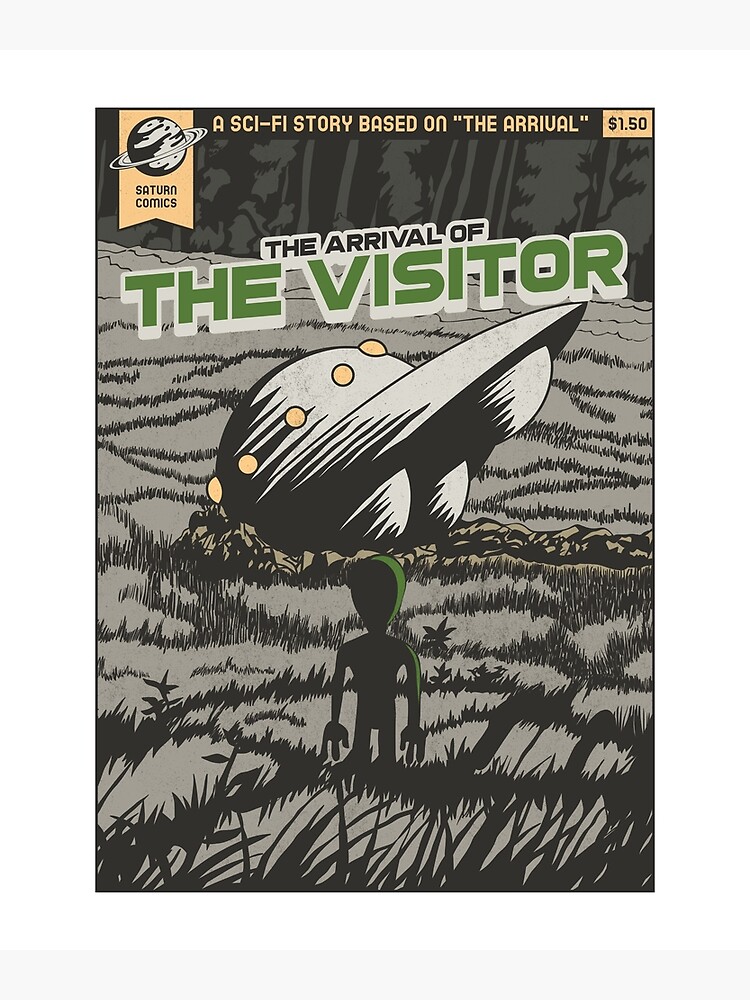 "The Visitor!" Poster by CBoat | Redbubble
