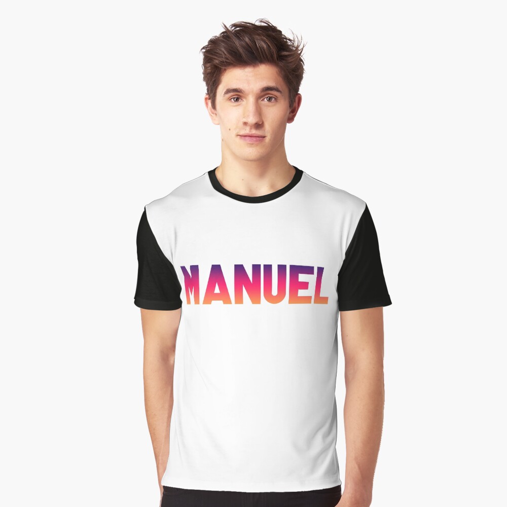 "MANUEL" Sticker for Sale by odosolomopo | Redbubble
