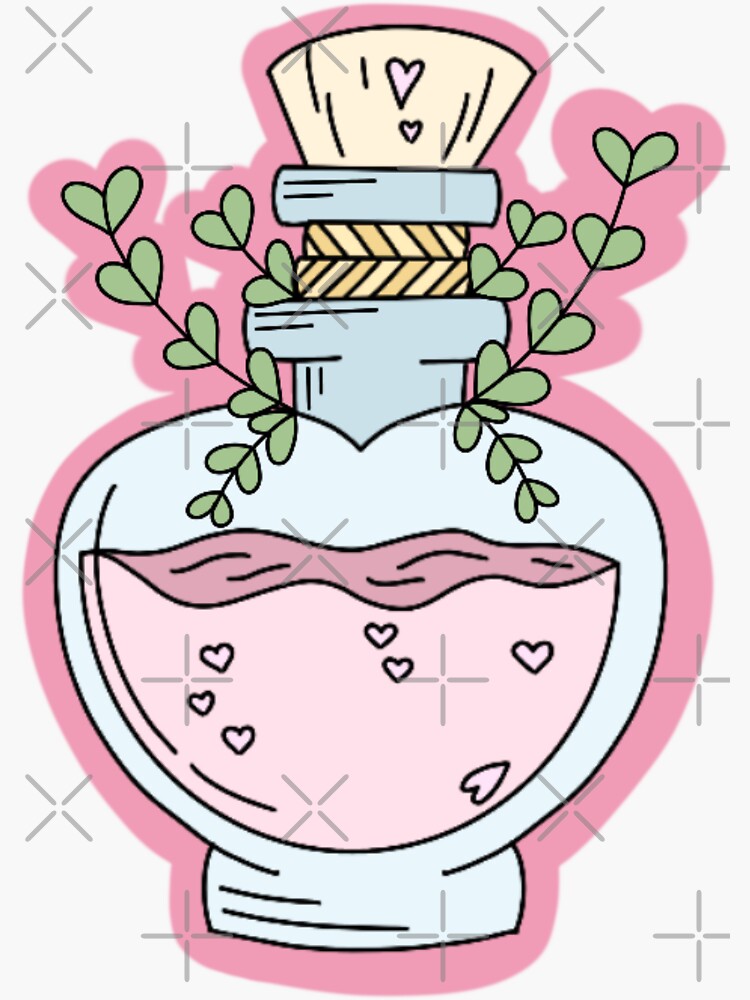 "pastel poison bottle" Sticker for Sale by josifedesign | Redbubble