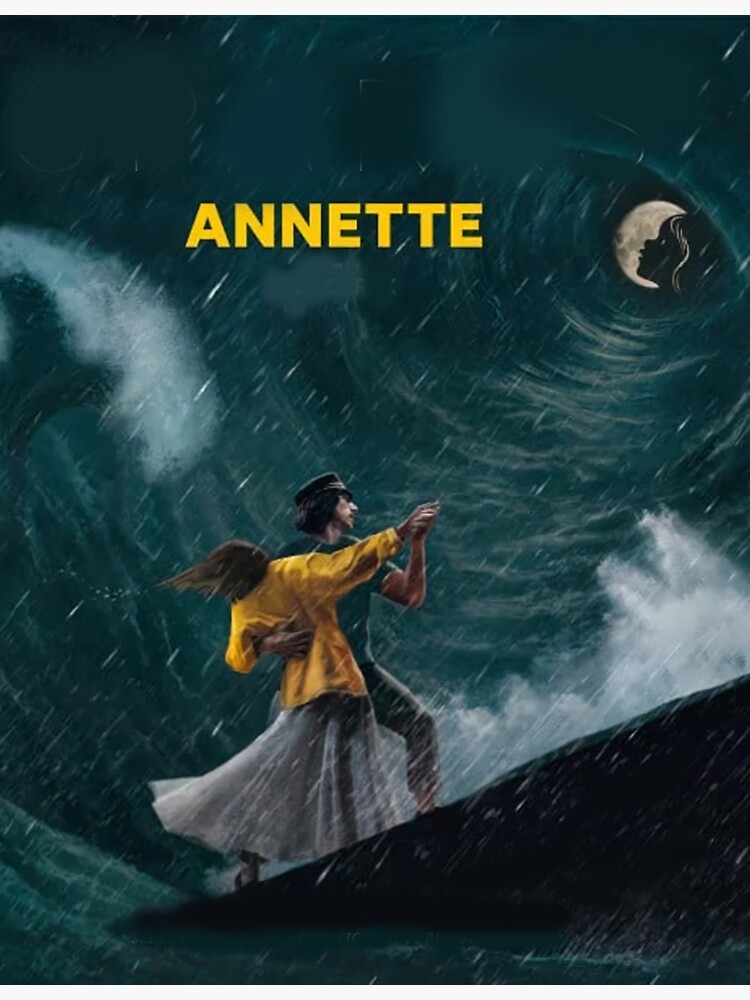 "Annette Poster Movie" Sticker by jasonmomoa815 | Redbubble