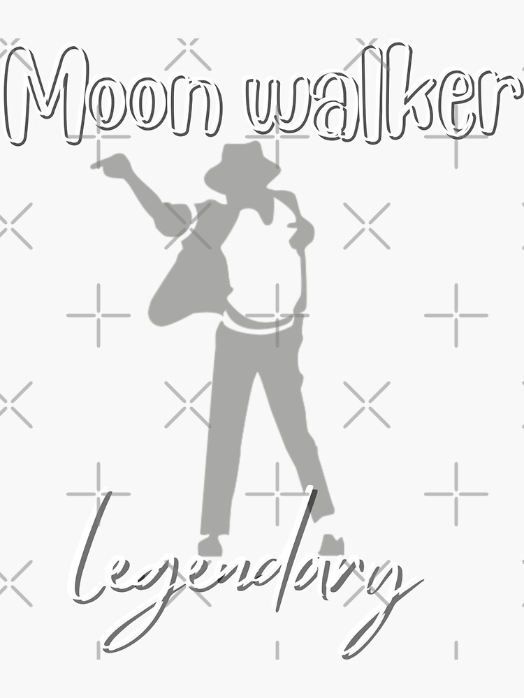 "Moon Walker" Sticker for Sale by TaanD | Redbubble