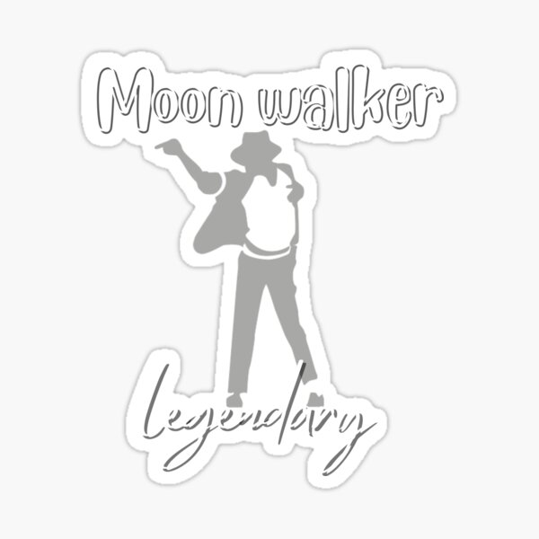 "Moon Walker" Sticker for Sale by TaanD | Redbubble