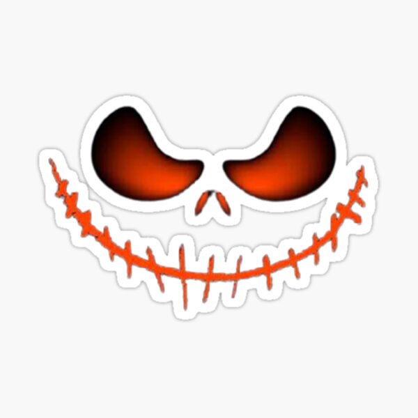 "Scary face" Sticker by Doninni | Redbubble