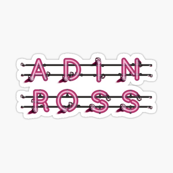 "Adin Ross neon pink" Sticker for Sale by all-quotes | Redbubble