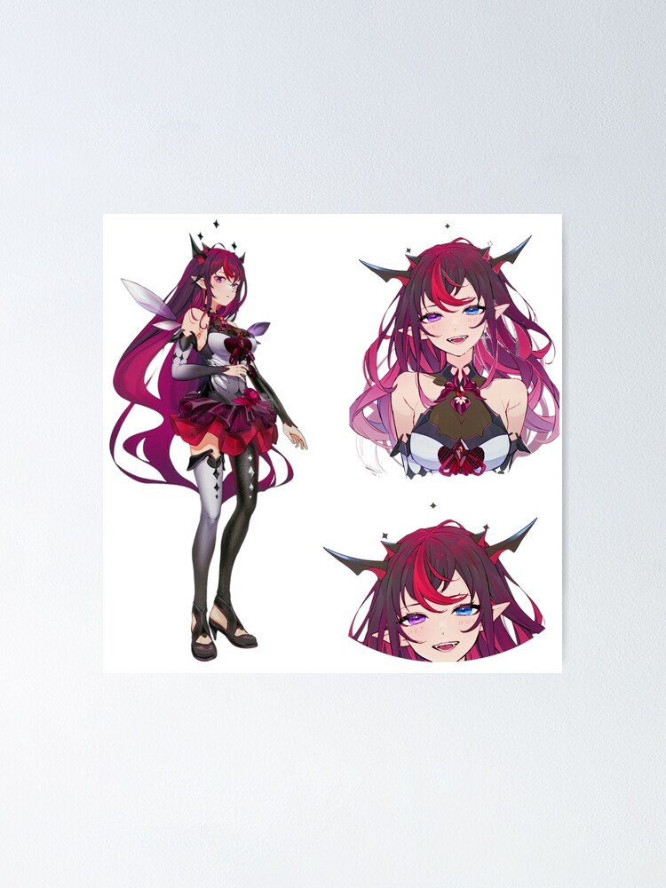 Póster «Hololive / hololive irys / Vtuber / IRyS /» de lm3gaz | Redbubble